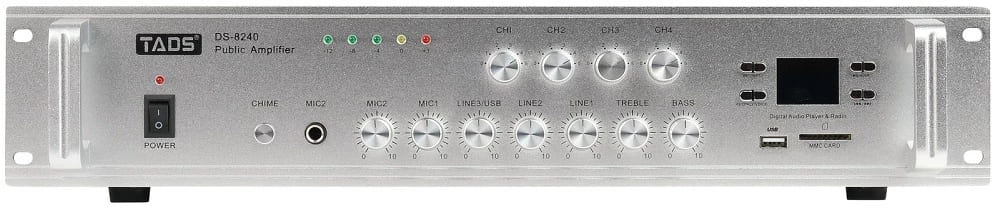 Купить Усилитель мощности трансляционный TADS DS-8240 в Минске